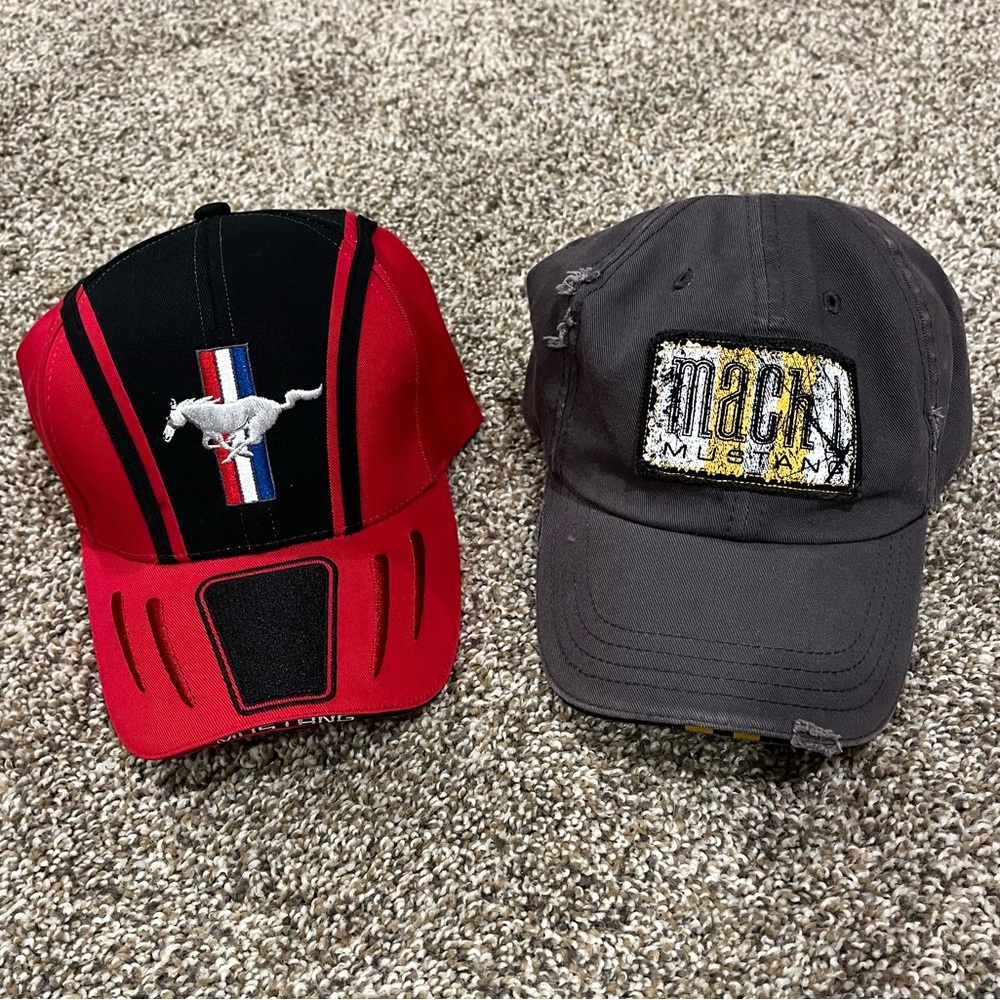 Ford Mustang Mach 1 Hats *New* - Gem